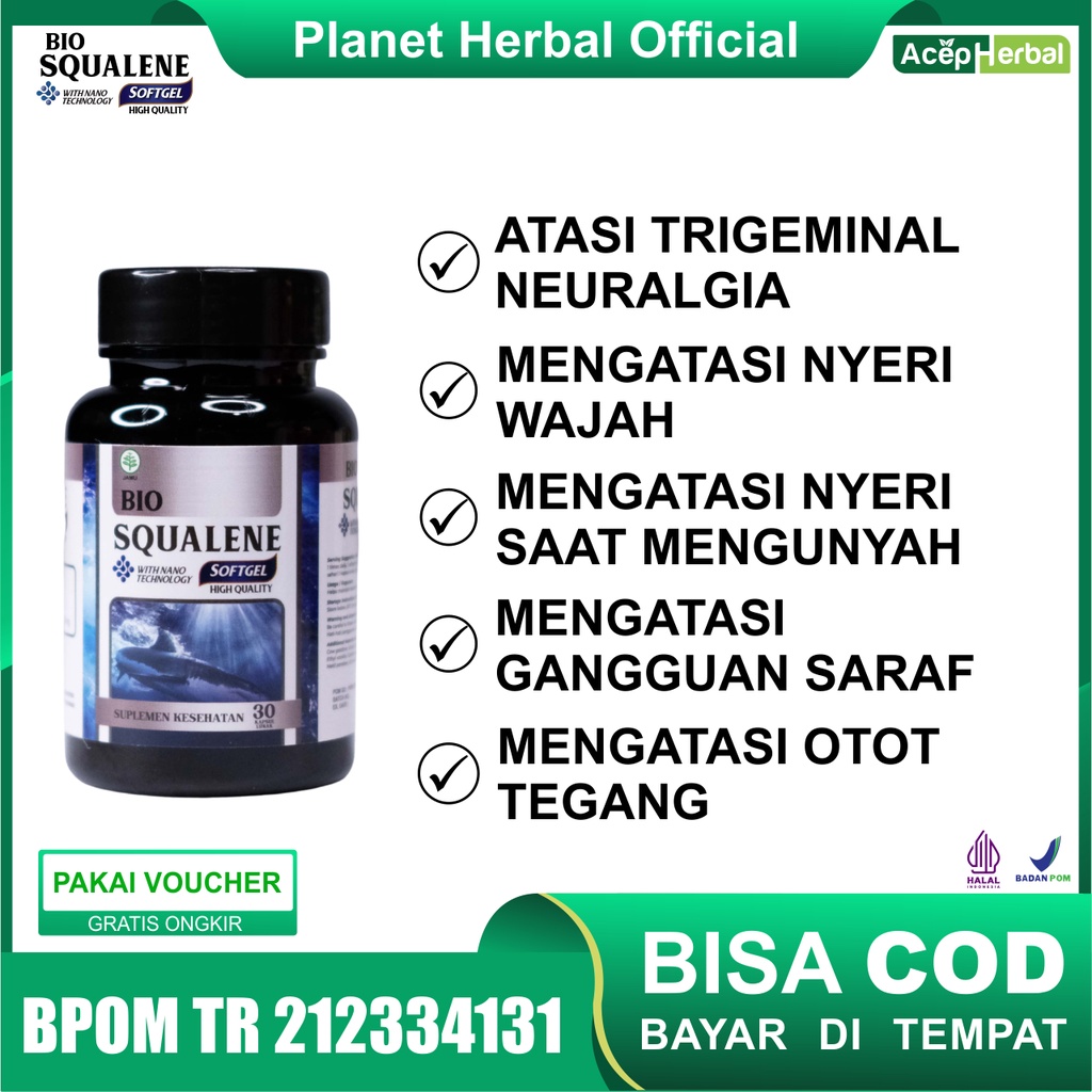 Jual Obat Trigeminal Neuralgia Nyeri Wajah Dan Saat Mengunyah Akibat ...