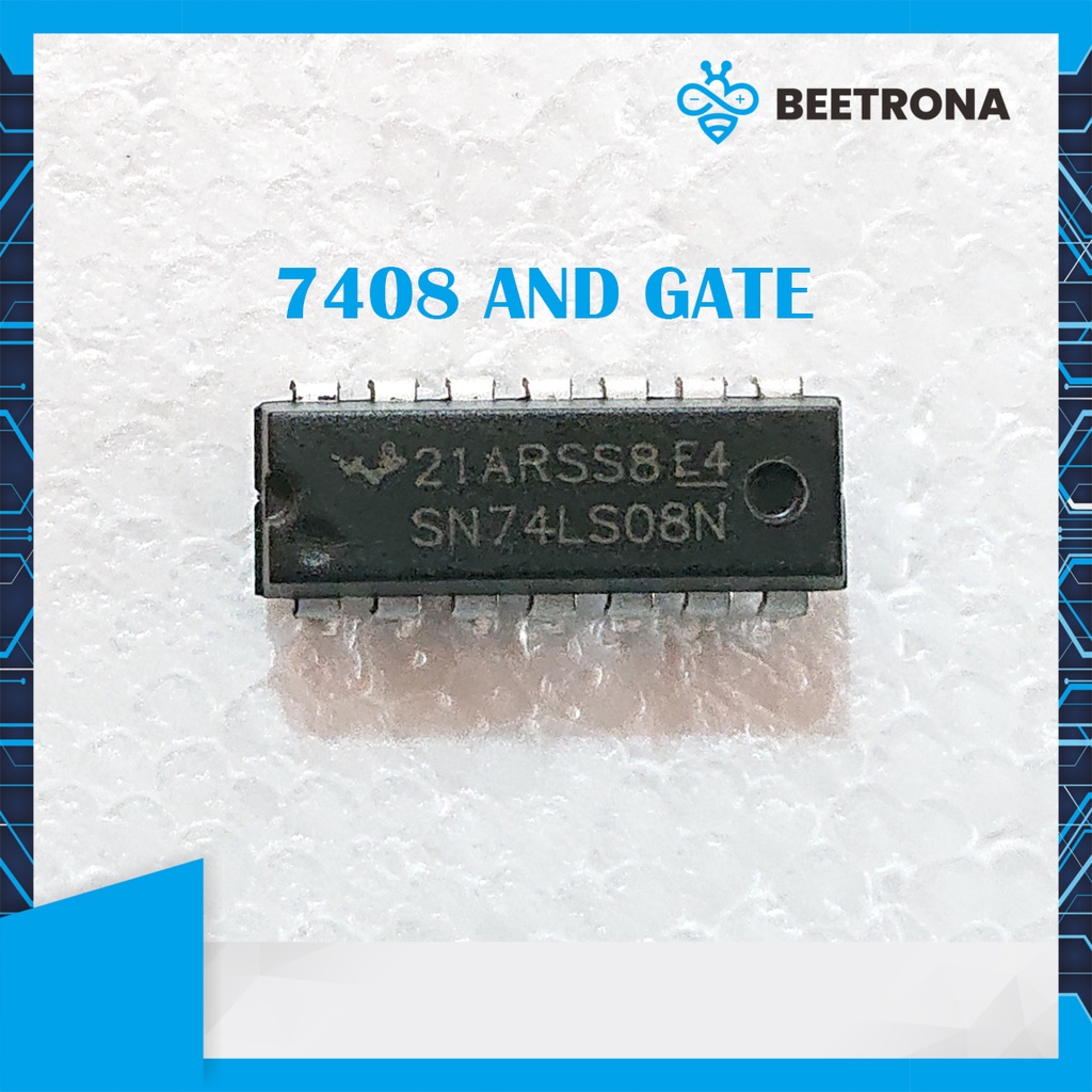 Jual IC 7408 74HC08 74LS08 DIP14 74HC08N HC08 LS08 QUAD 2 Input And Gate | Shopee Indonesia