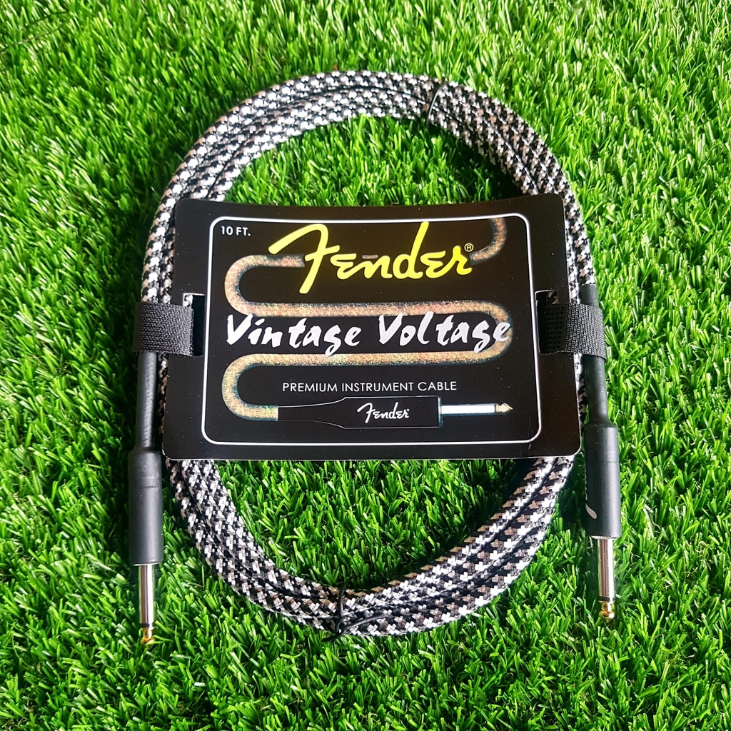 Jual Kabel Jack Gitar Dan Bass Merek Fender Panjang 3 Meter | Shopee ...