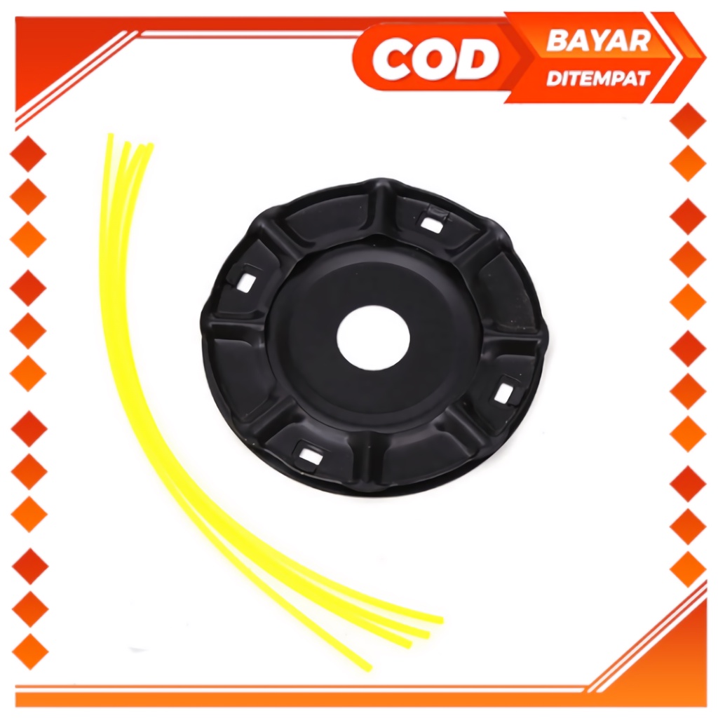 Jual Mata Pisau Senar Potong Rumput Komplit Tali 12cm Piringan Mata ...