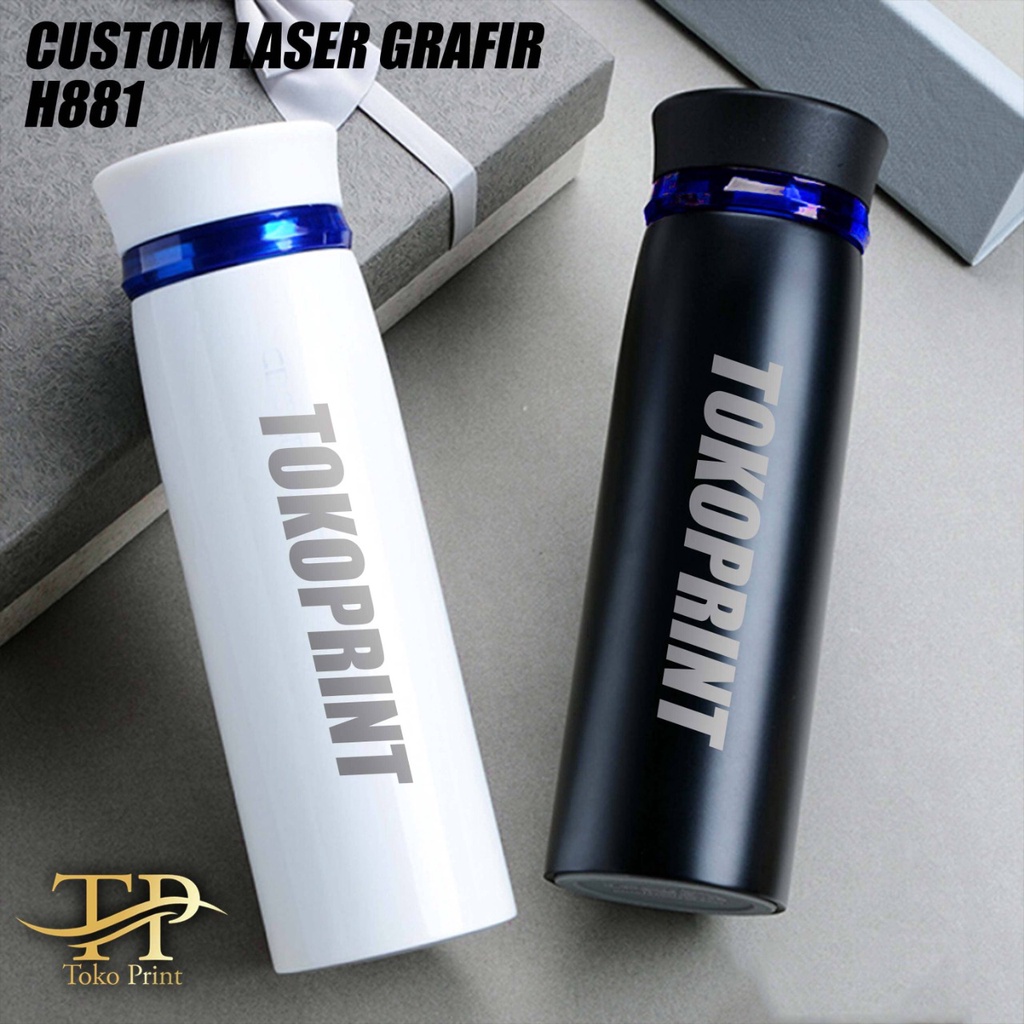 Jual Custom Tumbler Botol Vacum Cup LEISURE CUP H881 500ml CETAK LASER ...