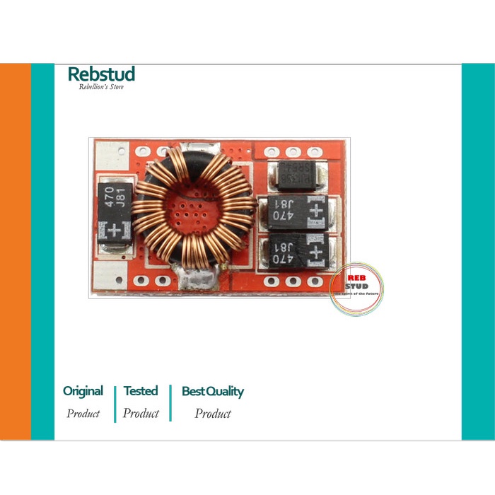 Jual Step-up Module Mini DC-DC Boost Converter 3V-5V 3.7V to 5V 15W ...