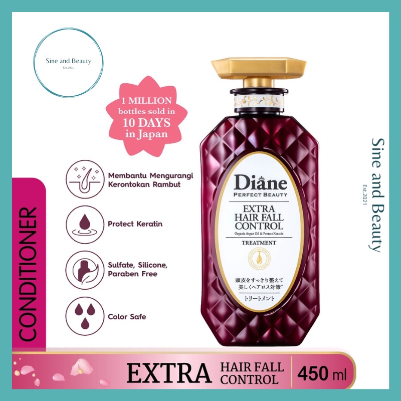 Jual Diane Extra Hair Fall Control Treatment 450 ml (Conditioner ...