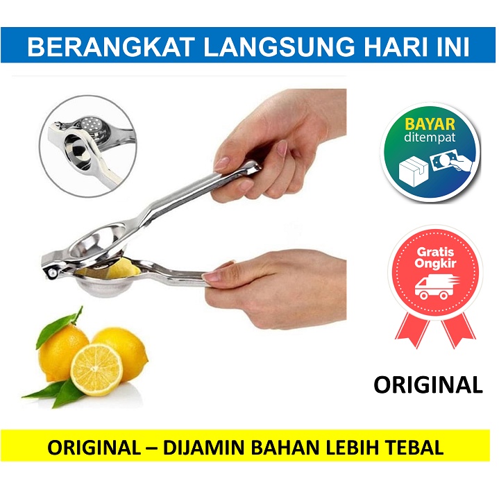 Jual Alat Perasan Peras Pemeras Jeruk Lemon Nipis Stainless Steel Jus ...
