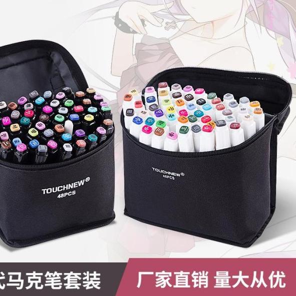 Jual TouchFive Marker 40 PCS / Twin Marker Sketsa Drawing /Animation ...