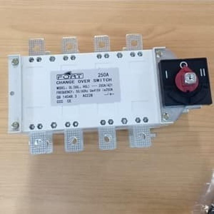Jual Change Over Switch 4 Pole 250A FORT/COS Manual 4P 250A GGLZ-250/4P | Shopee Indonesia