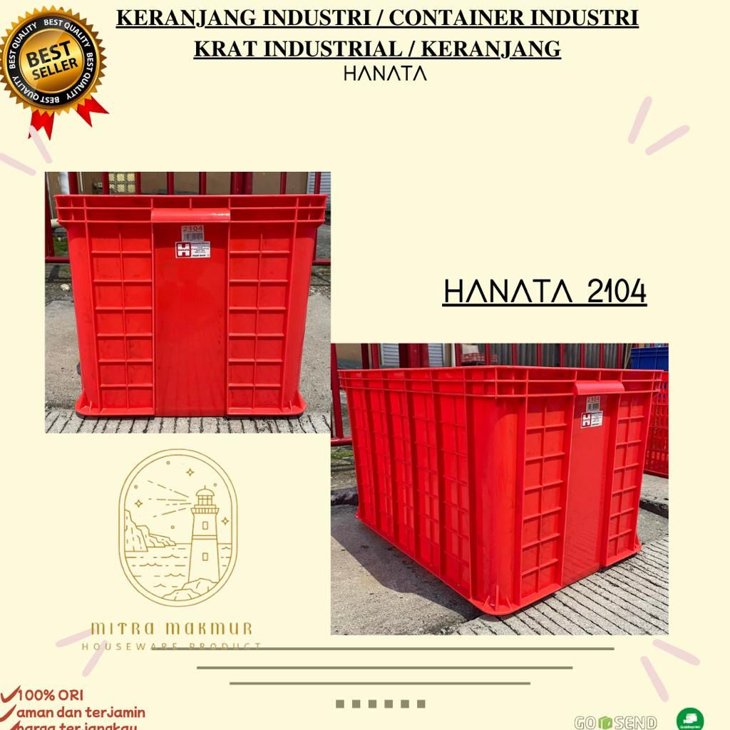 Jual SALE!! KERANJANG INDUSTRI HANATA / CONTAINER INDUSTRI / HNT 641 ...