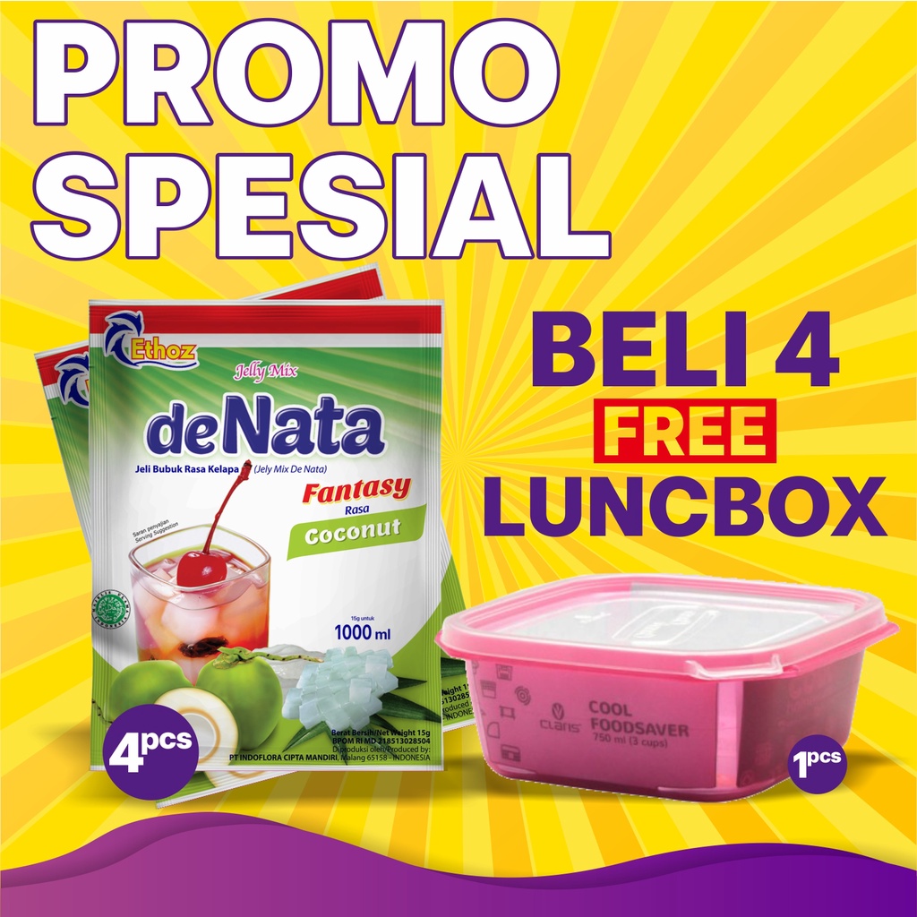 Jual Agar-agar Jeli | Promo Spesial Beli 2 deNata All Varian free ...