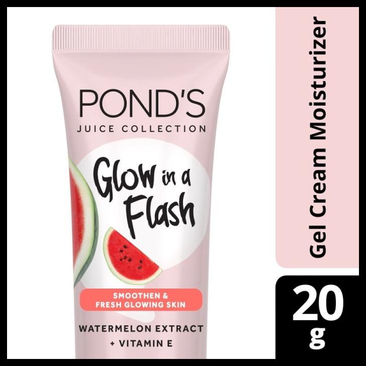 Jual Ponds Juice Collection Moisturizer Watermelon Extract + Vit E 20G ...