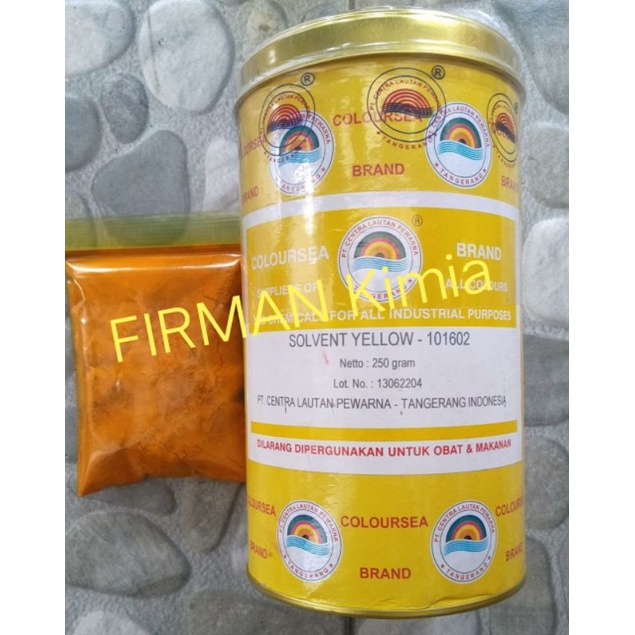 Jual Pewarna minyak kuning muda/solvent yellow-101602 coloursea ...