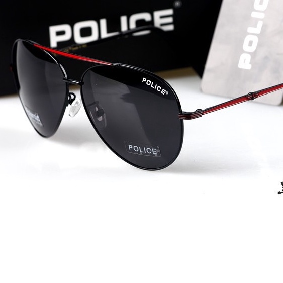Jual BEST SELLER | Kacamata Hitam Pria POLICE Polarized UV protection Original Anti SIlau ...