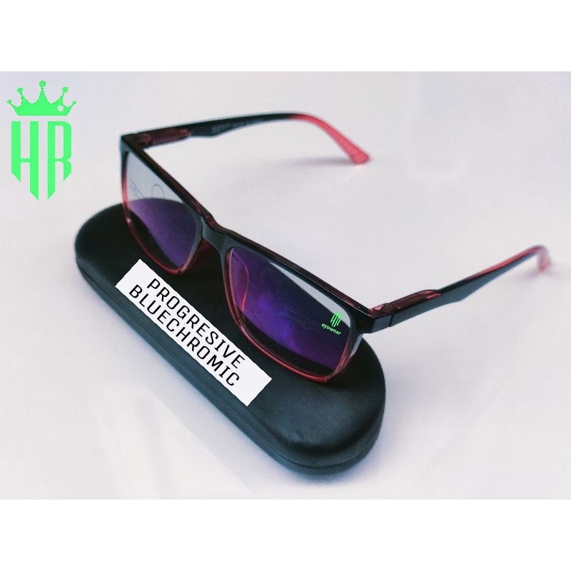 Jual KACAMATA PROGRESIF BLUECHROMIC/PHOTOCHROMIC BACA DAN JALAN ...