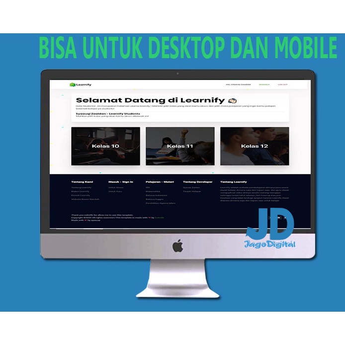 Jual Aplikasi E-Learning Web Edukasi Berbasis Video dan Teks | Shopee Indonesia