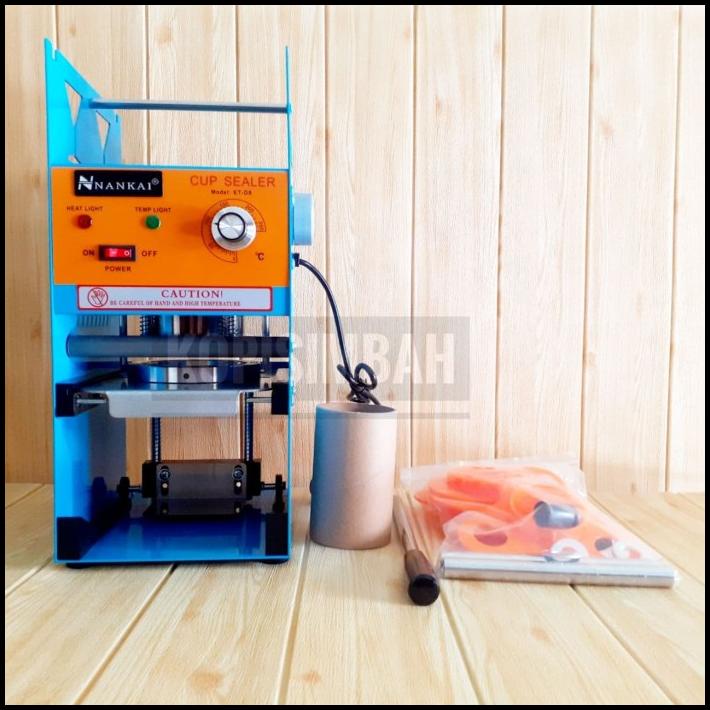 Jual Promo Mesin Cup Sealer Alat Perekat Kemasan Gelas Plastik Manual ...