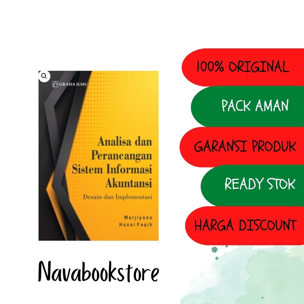 Jual Analisa dan Perancangan Sistem Informasi Akuntansi; Desain dan Implementasi | Shopee Indonesia