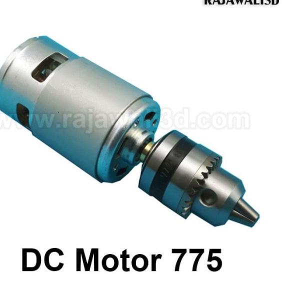 Jual Dinamo DC Motor 775 80W 12-24v 4000-8000rpm Mini Spindle | Shopee ...