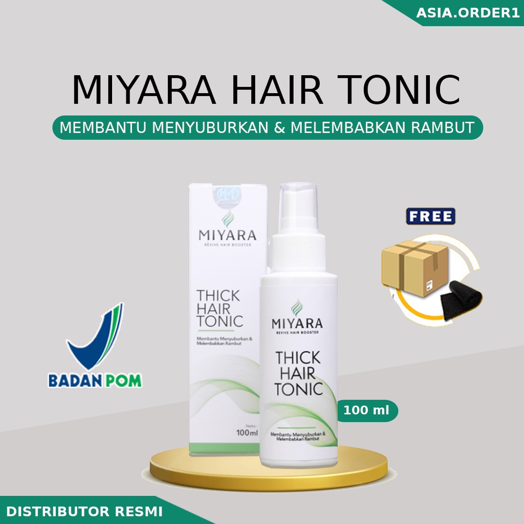 Jual MIYARA Hair Tonic - Perawatan Rambut, Penumbuh Rambut & Vitamin ...