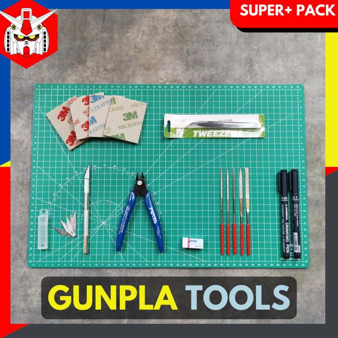 Jual Tools Set Gundam Gunpla - Tool Kit Rakit Gundam (Super+ Pack ...
