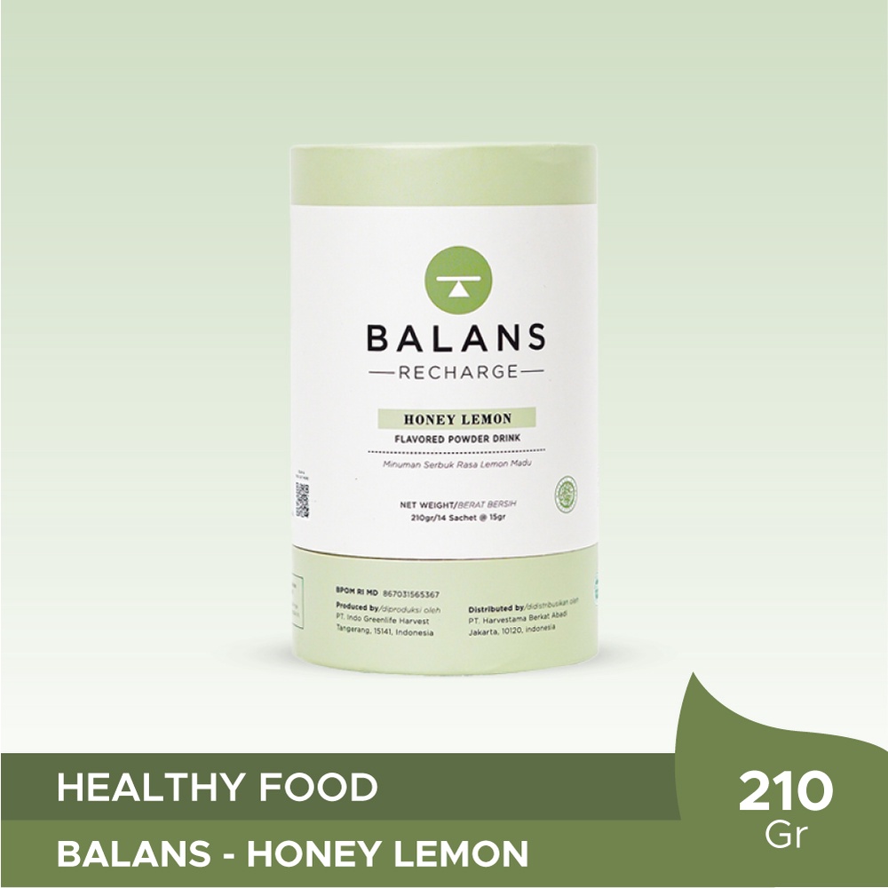 Jual Balans Recharge Honey Lemon - 210gr | Shopee Indonesia