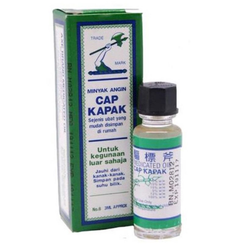 Jual Minyak Angin Cap Kapak 3ml | Shopee Indonesia