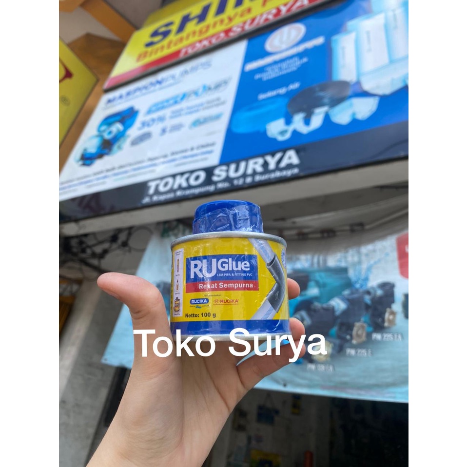Jual LEM RUGLUE LEM RU GLUE LEM PIPA PVC LEM PVC LEM KALENG PVC LEM ...