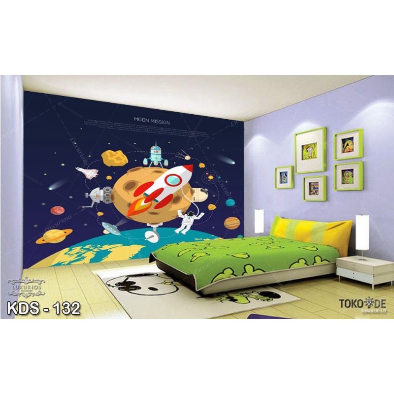 Jual WALLPAPER 3D WALLPAPER CUSTOM WALLPAPER 3D KUSTOM MOTIF ANTARIKSA ...
