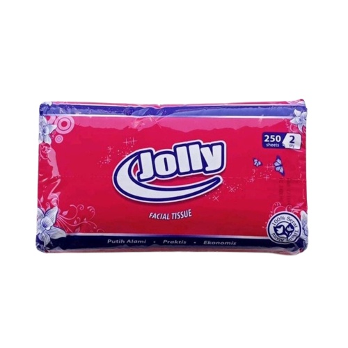 Jual Tissue Facial jolly 250 sheets- 2 play per 4 pcs | Shopee Indonesia