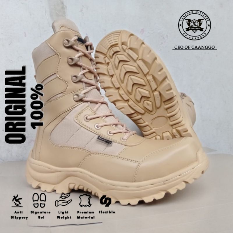 Jual Sepatu pdl safety tactical boots pria caanggo militery predator ...