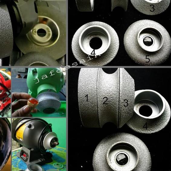 Jual Profil marmer granit diamond wheel profil 3"tjap mata Germany - No ...