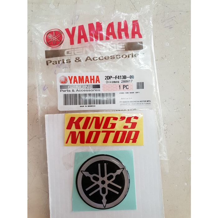 Jual EMBLEM LOGO YAMAHA SAYA MIO GEAR 125 ASLI YAMAHA 2DP-F413B ...