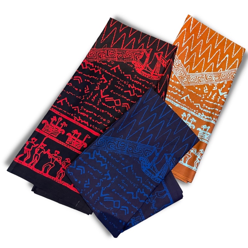 Jual Batik Cap Lagaligo Lontara Khas Makassar Sulawesi Selatan | Shopee ...