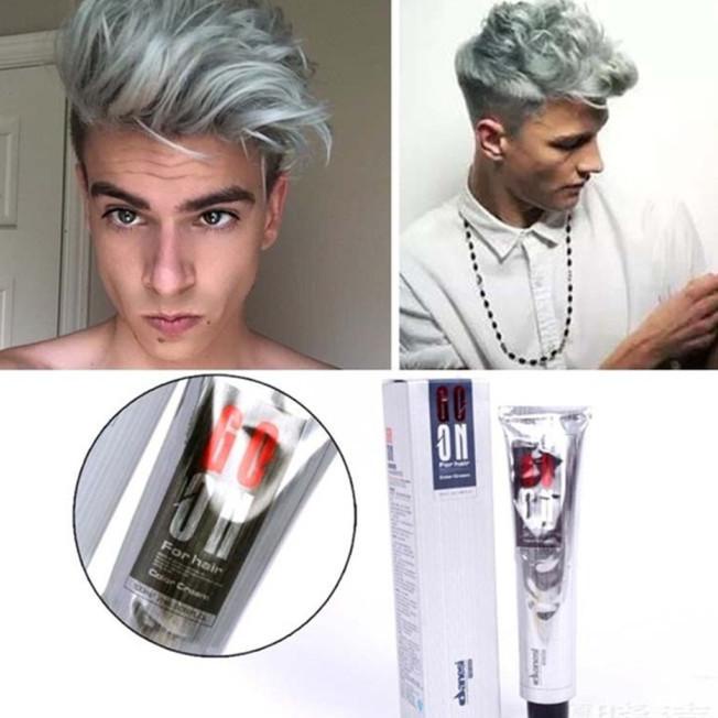 Jual Krim Pewarna Rambut Abu abu Muda Perak Permanen | Hair Color Cream ...