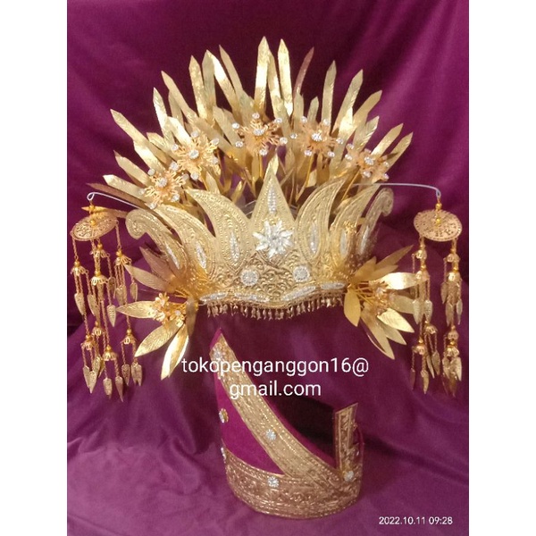 Jual mahkota pengantin adat jambi | Shopee Indonesia