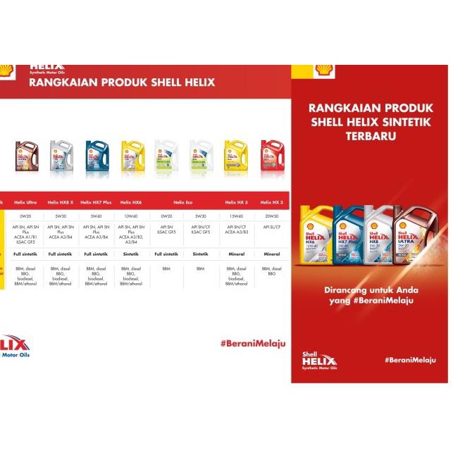 Jual Shell Helix HX3 20W-50 - 4 LITER | Shopee Indonesia