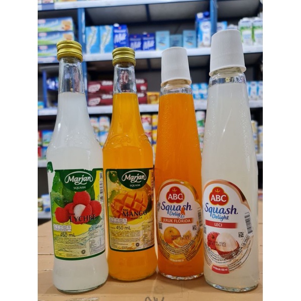 Jual ABC Squash Syrup 450ml/Marjan Squash Syrup/Sirup Marjan/Sirup ABC ...