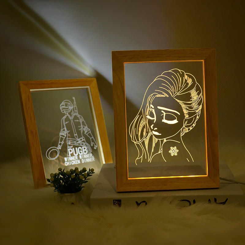 Jual Led Frame A6 / Figura led acrylic | Shopee Indonesia