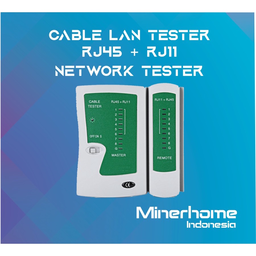 Jual LAN Tester RJ45+RJ11 Alat Penguji Kabel LAN Khusus | Shopee Indonesia