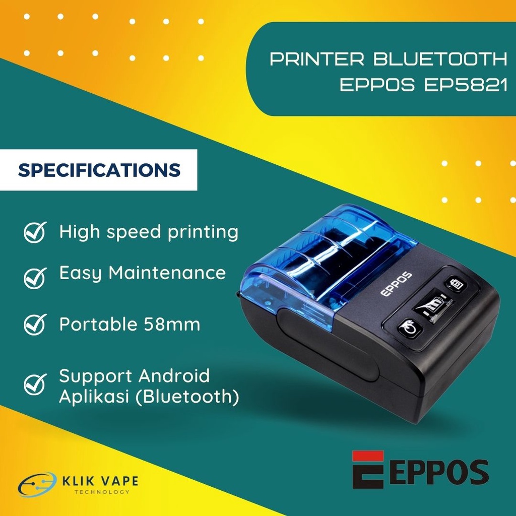 Jual Printer Bluetooth EPPOS EP5821 | Shopee Indonesia