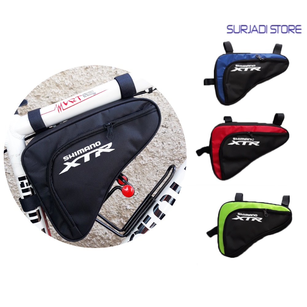 Jual Tas Frame Sepeda Tas Sepeda segitiga Xtr | Shopee Indonesia