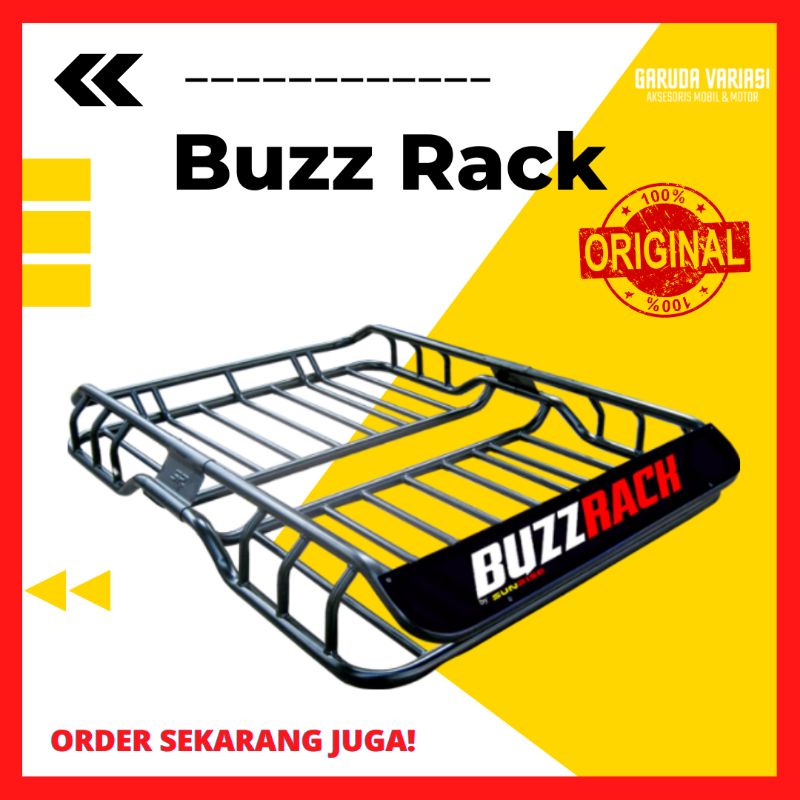 Jual Rak Atas Mobil Buzz Rack Gagah Sporty | Shopee Indonesia