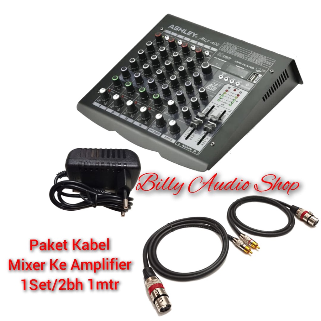 Jual Mixer Ashley Mix 400, Better 4 NEW DAN PREMIUM 4 Original 4 Channel Bluetooth 99dsp ...