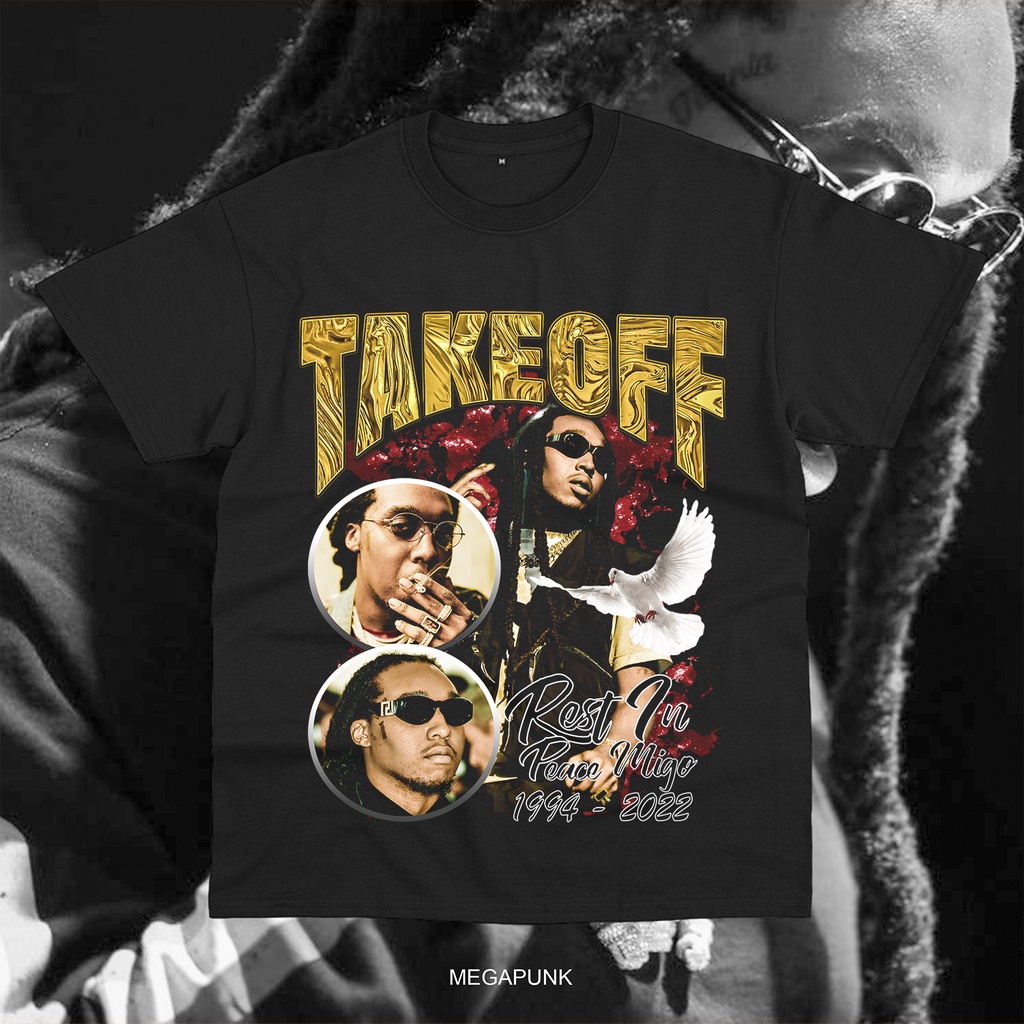 Jual RIP TAKEOFF MIGOS TEE | Shopee Indonesia