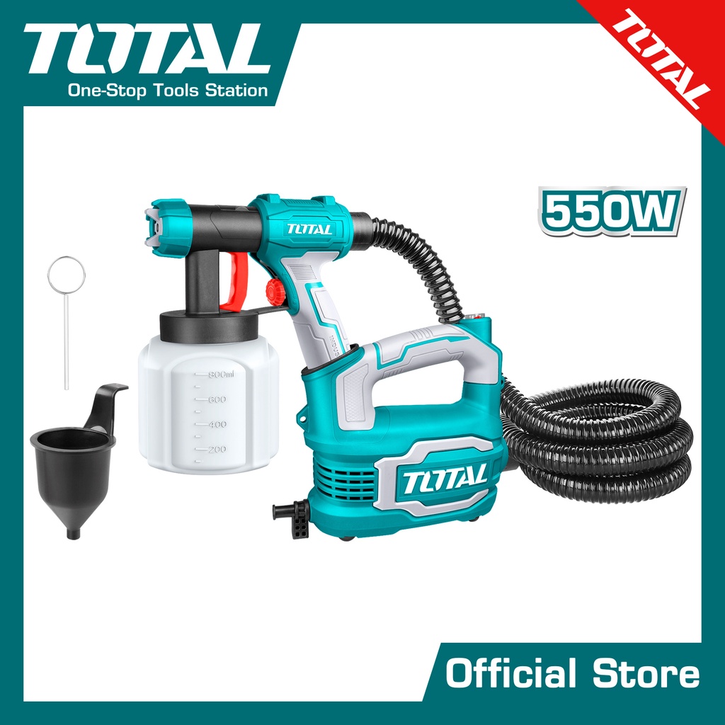 Jual TOTAL Cat Semprot HVLP spray paint gun Listrik TT5006 550W/50DIN-s ...
