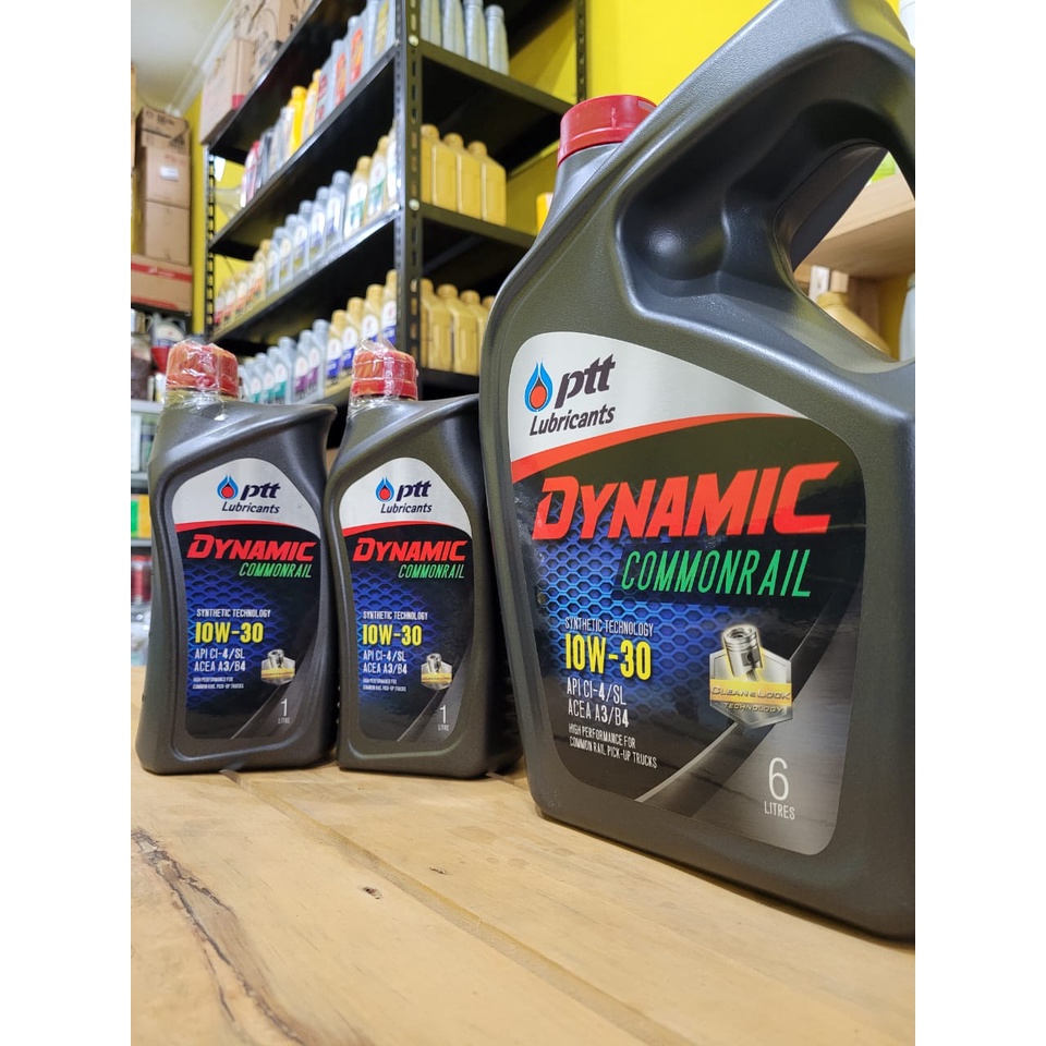 Jual PTT Dynamic Commonrail 10W30 - Oli Mesin Diesel Turbo | Shopee Indonesia
