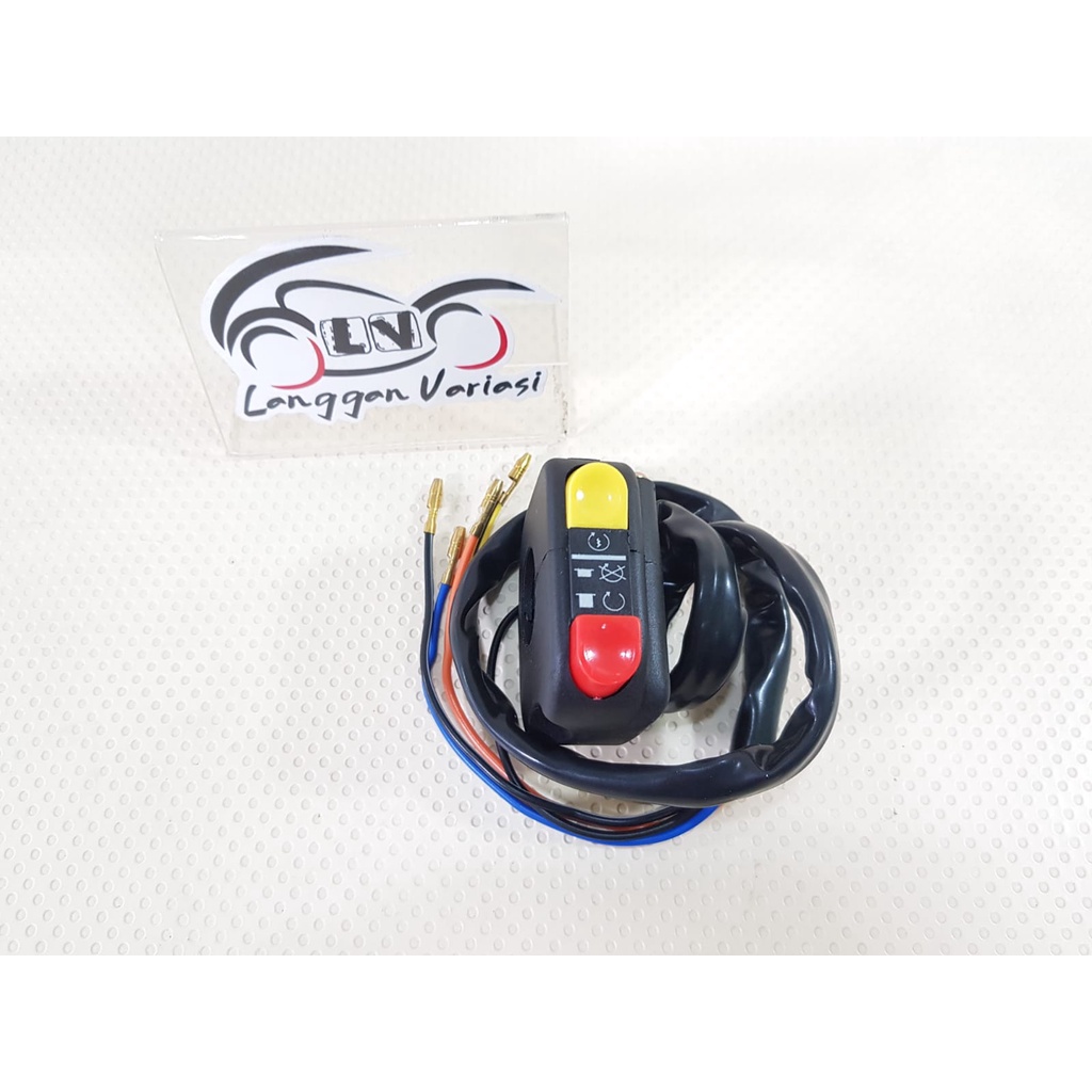 Jual Saklar Motor Universal On Off Starter Stater Stang KG 018 KG018 ...