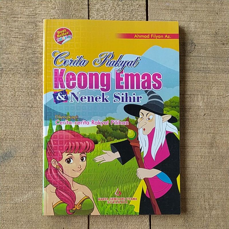 Jual Cerita Rakyat Keong Emas & 18 cerita rakyat pilihan - Edisi Full ...