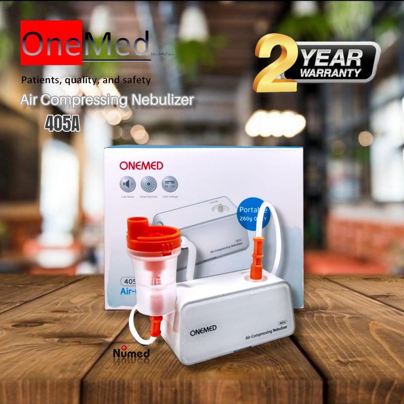 Jual Nebulizer Onemed 405A Air Compressor Nebulizer Original Portable ...