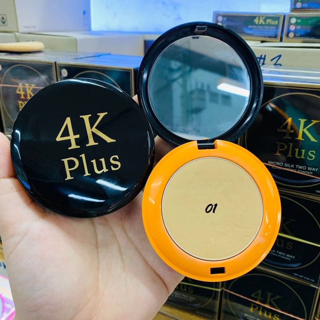 Jual 4K Plus Two Way Lasting Powder Bedak From Thailand | Shopee Indonesia