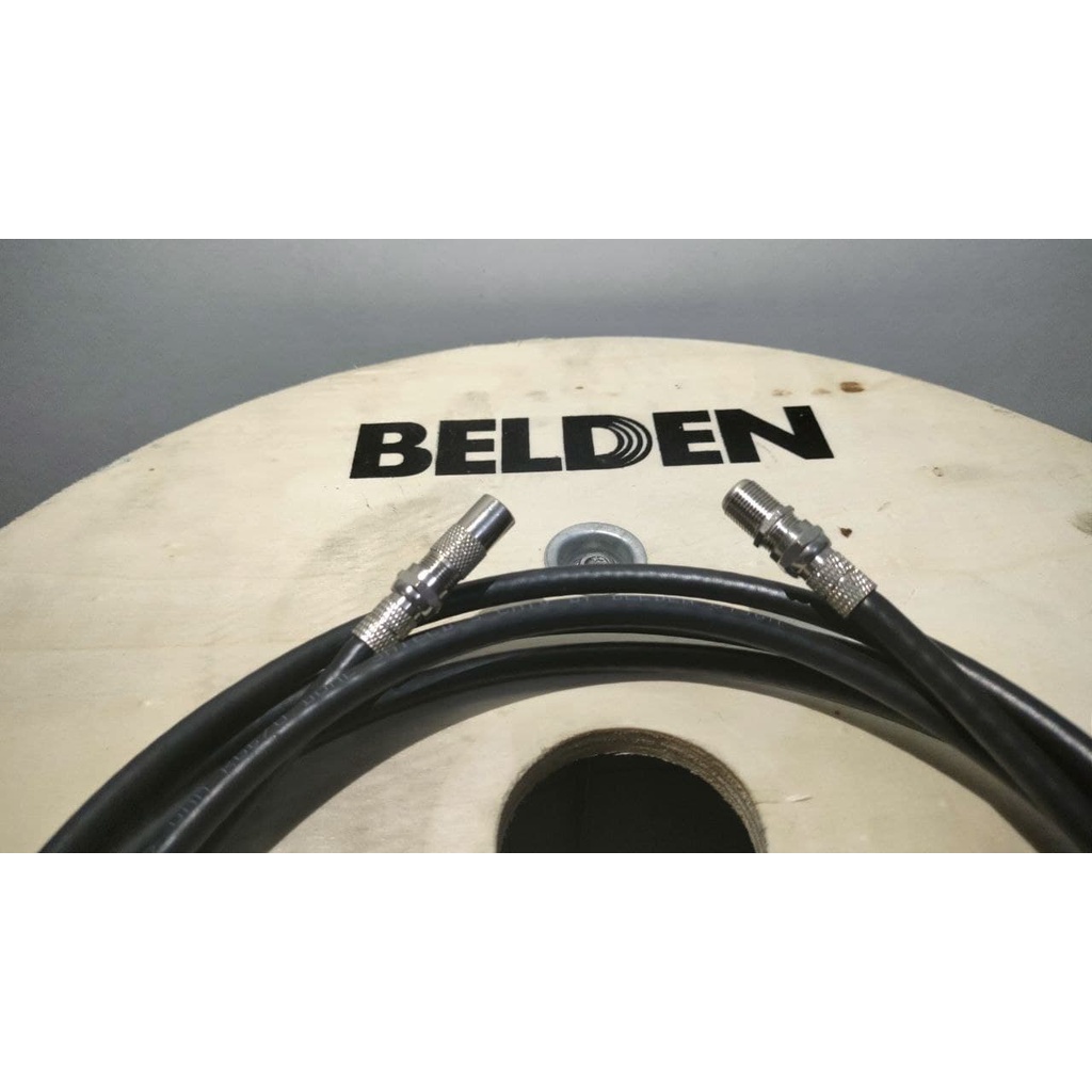 Jual Kabel Antena RG6 merek BELDEN + Konektor Siap Pakai (20 meter ...