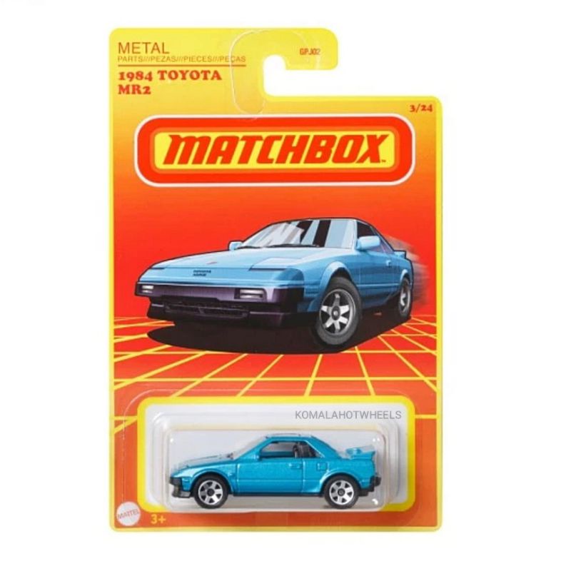 Jual Matchbox 1984 Toyota MR2 Warna Biru | Shopee Indonesia